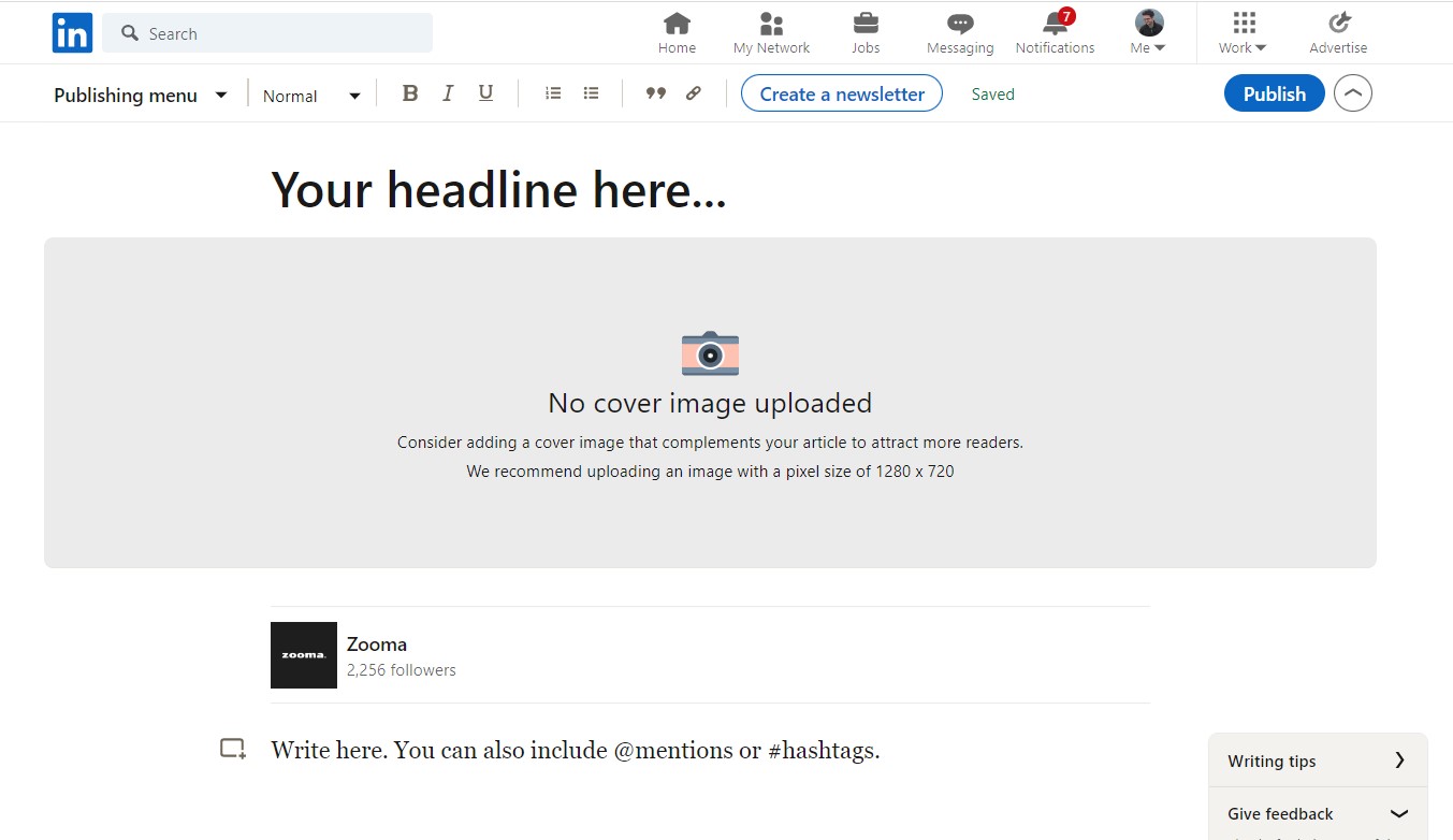 A guide to crafting LinkedIn articles (With examples)